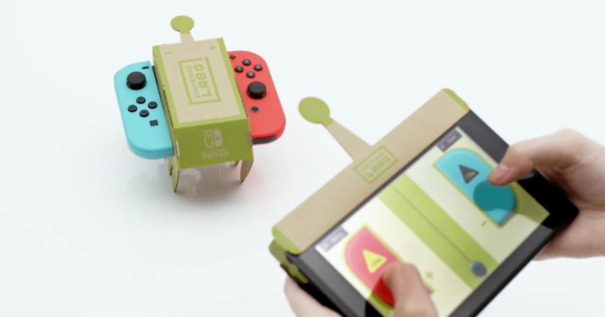 思わず2度見、Joy-Conの機能を使い倒す「Nintendo Labo」の凄さ —— ニンテンドースイッチをアナログHack ...
