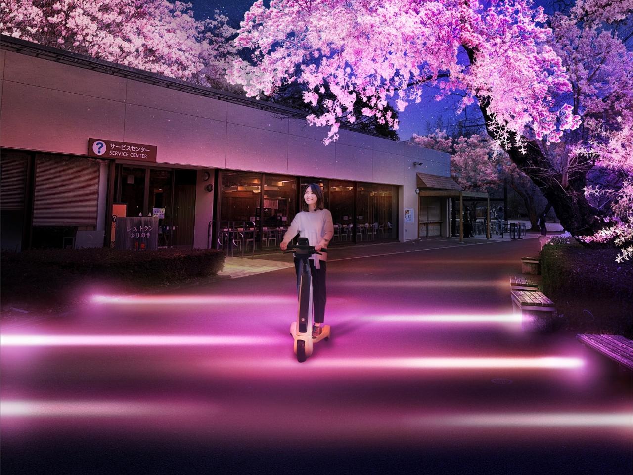 新宿御苑の70種類の夜桜にnakedがプロジェクションマッピング Business Insider Japan