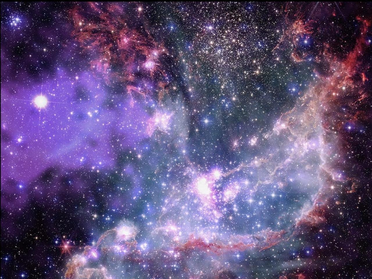 Nasa、銀河や星団の最新画像を公開…3つの宇宙望遠鏡の画像を合成 Business Insider Japan