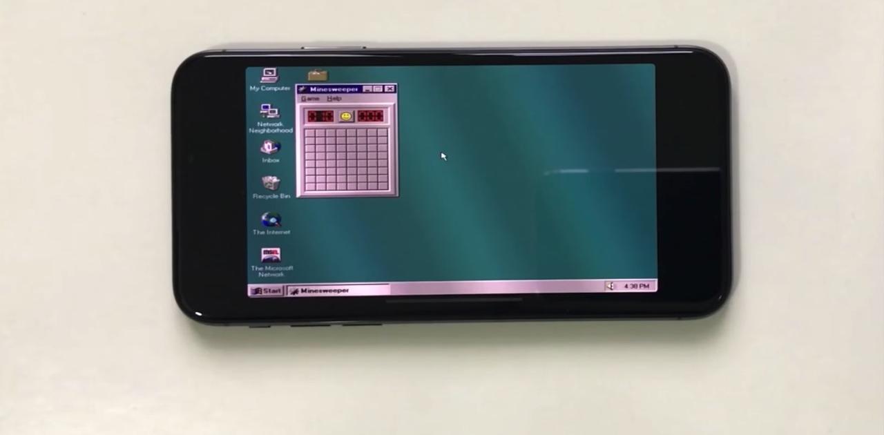 iPhone Xでマインスイーパ！ ｢Windows 95｣を強引に動かす動画がすごい | ギズモード・ジャパン