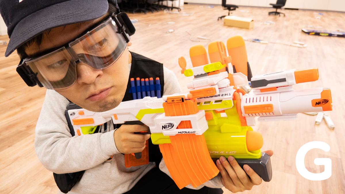 【プレゼントします！】アメリカのおもちゃ銃「Nerf」（開封編） | ギズモード・ジャパン
