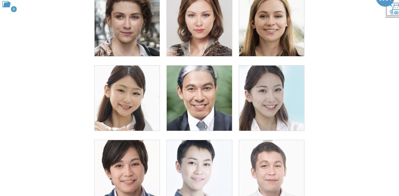 グッバイ肖像権。aiでつくる「存在しない人の顔」のフリー素材 ギズモード・ジャパン
