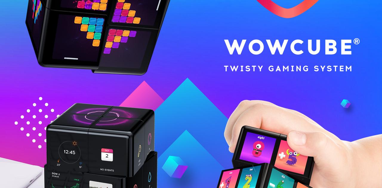 24のディスプレイを回して遊ぶデジタルなスマホ連動ルービックキューブ｢WOWCube｣ | ギズモード・ジャパン