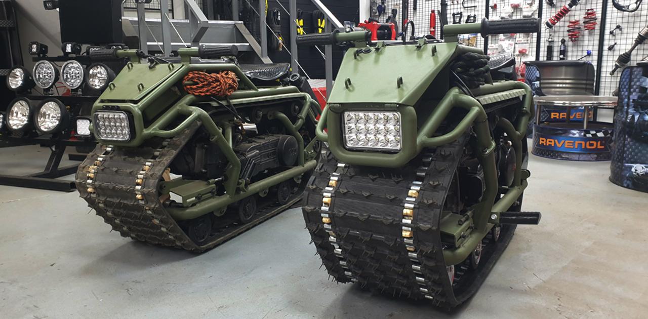 キャタピラで走る｢ハムスター｣。SF映画や漫画に出てきそう! | ギズモード・ジャパン