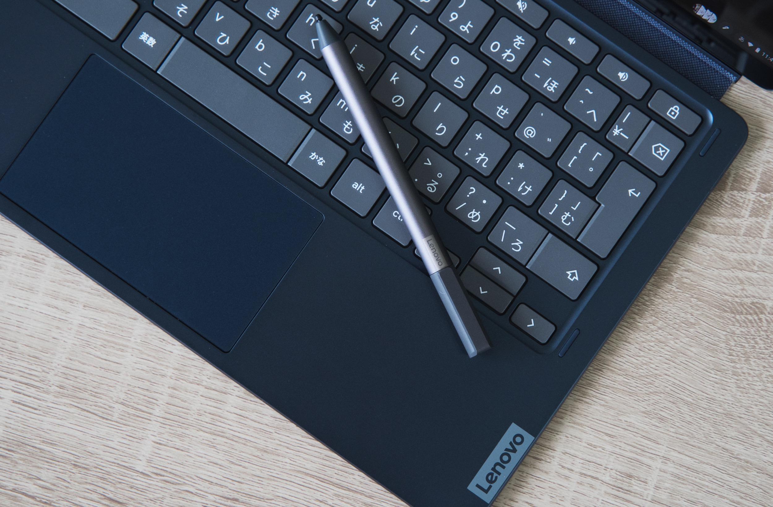 13.3型有機ELにキーボードとペンも付属。〈Lenovo IdeaPad Duet 13.3型有機ELにキーボードとペンも付属。〈Lenovo IdeaPad Duet