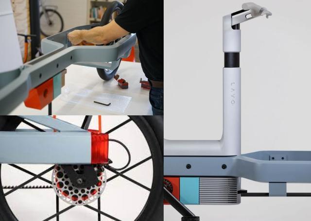 水素電池で走るミニマルデザインの電動カーゴ自転車｢LAVO bike｣。レゴのようにモジュラー組み換えが可能 | ギズモード・ジャパン