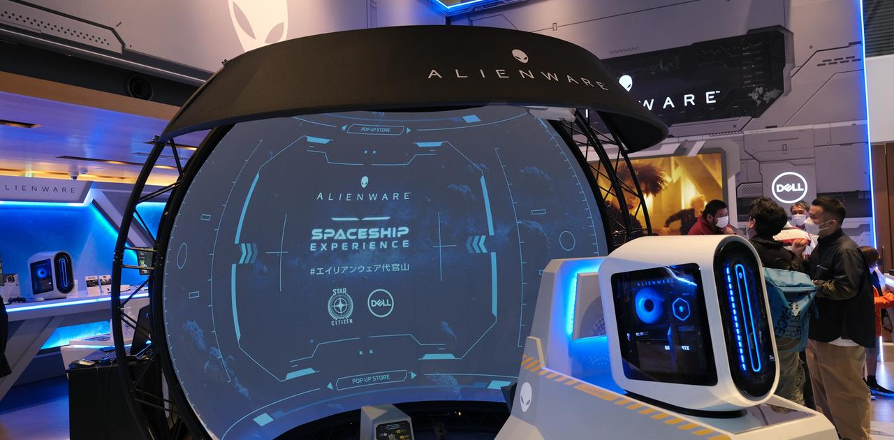 ようこそ、近未来空間へ。Alienwareのポップアップストアが代官山に期間限定オープン | ギズモード・ジャパン