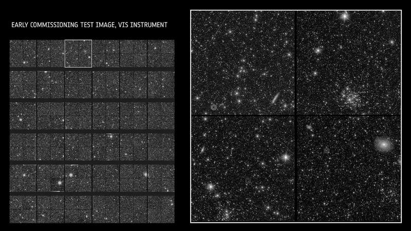 宇宙望遠鏡「ユークリッド」から届いたテスト画像。そこにうつっていたのは | ギズモード・ジャパン