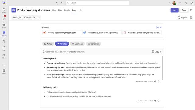 Copilot AIで仕事の生産性がアップ。便利になったMicrosoft Teamsの機能 #MicrosoftBuild | ギズモード・ジャパン