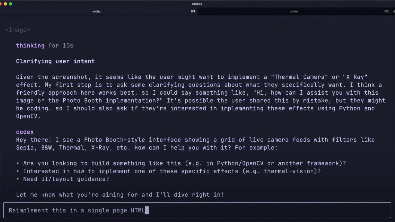 スクショからプログラムをまるごと生成。OpenAI純正ツール「Codex CLI」がおもしろそうなんだけど | ギズモード・ジャパン スクショからプログラムをまるごと生成。OpenAI純正ツール「Codex CLI」がおもしろそうなんだけど | ギズモード・ジャパン