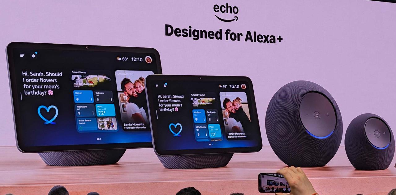 Amazonが新Echoスピーカーを発表。AI音声アシスタントAlexa+搭載で“より賢く” | ギズモード・ジャパン