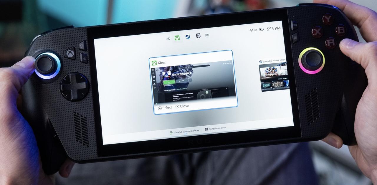 Windowsベースでゲーム機感アップ。ASUS ROG Ally XのUIが素晴らしい | ギズモード・ジャパン