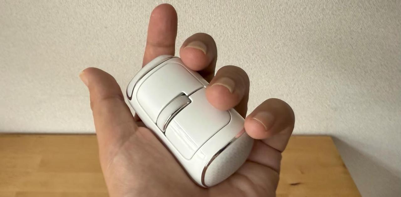 狭いテーブルでももう困らない！“指先サイズ”の進化系マウスが快適すぎた | ギズモード・ジャパン