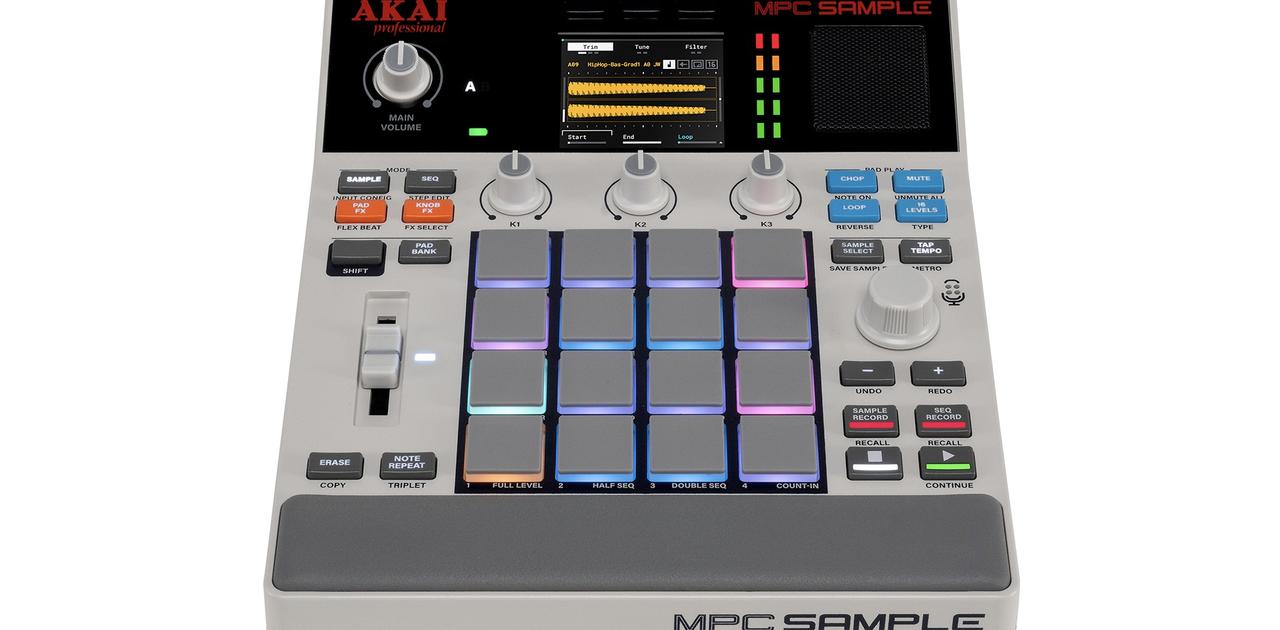 AKAI MPC Sampleは原点回帰。サンプリングに振り切ったコンパクトモデル | ギズモード・ジャパン