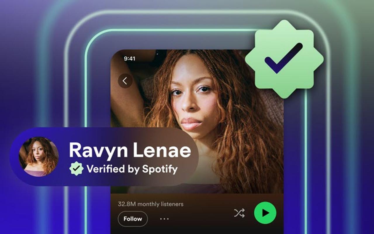 Spotify、AIを使っていないアーティストに認証バッジ付与へ | ギズモード・ジャパン