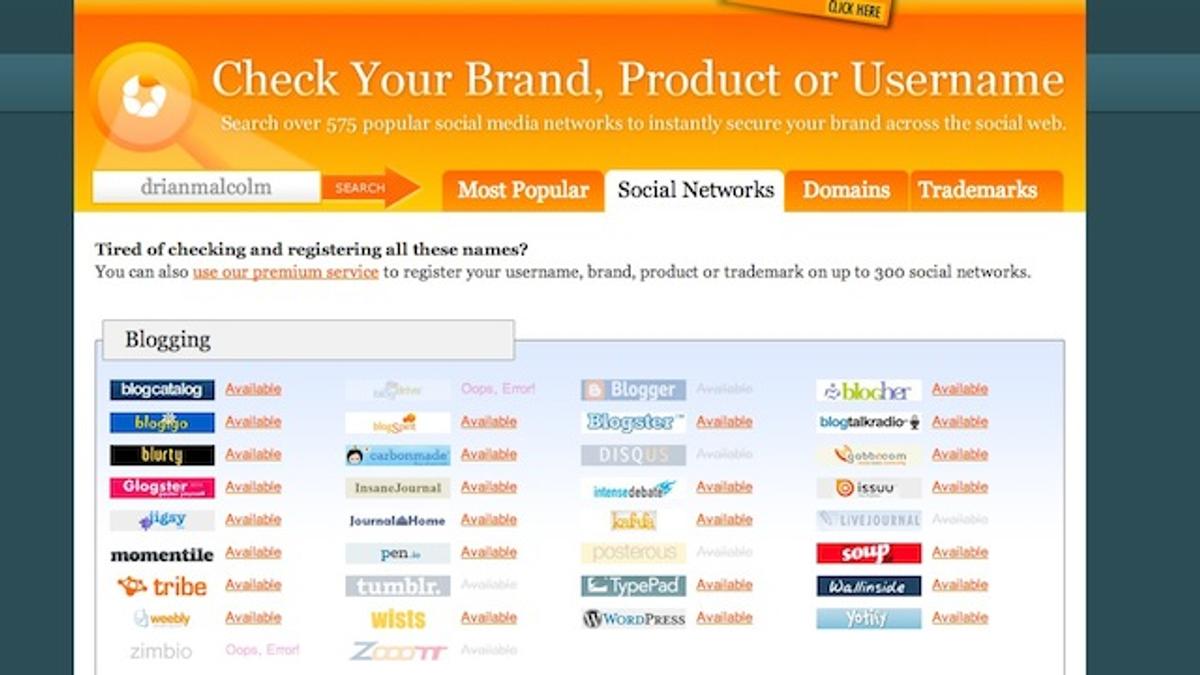 使っていないアカウントの整理の際は、よく使うユーザー名を「KnowEm」に打ち込んでみよう | ライフハッカー・ジャパン
