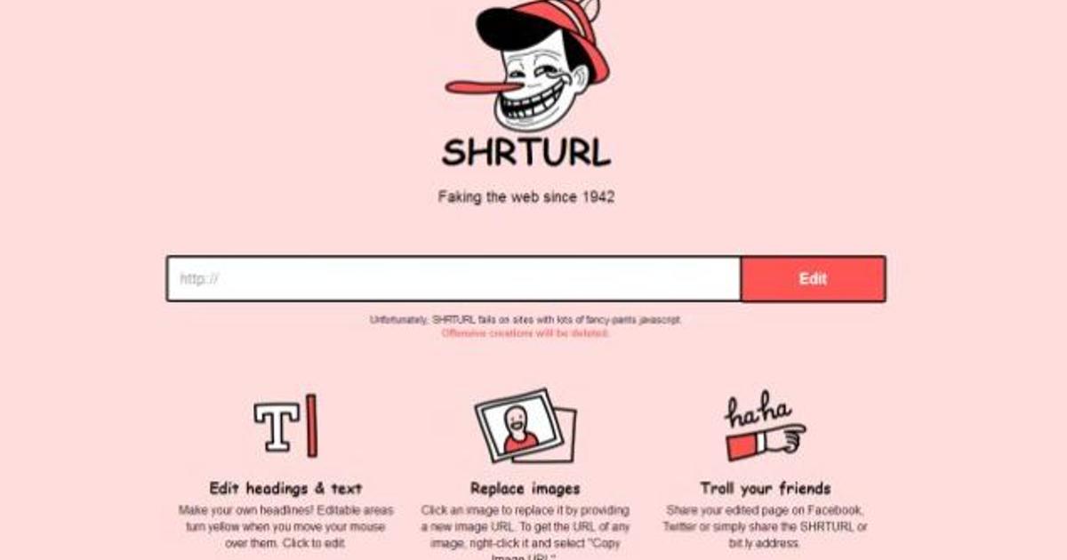 無限大のイタズラが生まれるかもしれないWebサービス「Shrturl」 | ライフハッカー・ジャパン