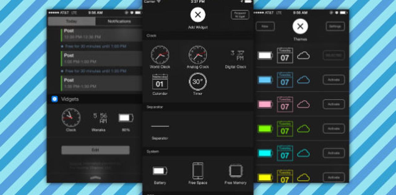 iOSの通知センターをもっと便利にするアプリ『Vidgets』 | ライフハッカー・ジャパン