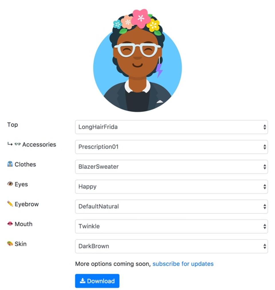 「Avataaars Generator」フラットデザインにマッチしたアバターが作成できるサイト | ライフハッカー・ジャパン