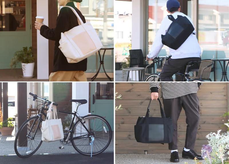 バックパック的に使えるのが便利！ ハンズフリーでもズリ落ちない進化系トートバッグ「FIXTOTE Laura」の先行販売が終了間近 | ライフハッカー・ジャパン