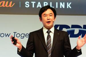 イーロン・マスクの影響は？ KDDI松田新社長が語る「スマホと衛星がつながる未来」