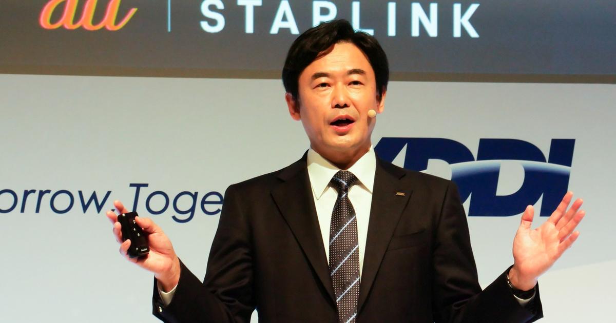 イーロン・マスクの影響は？ KDDI松田新社長が語る「スマホと衛星がつながる未来」 | Business Insider Japan