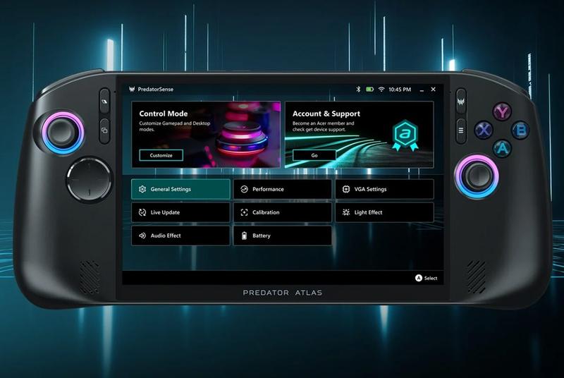 インテルの新SoCで携帯ゲーム機はどう変わる？ AcerがIntel Arc G3搭載「Predator Atlas」発表 | ギズモード・ジャパン