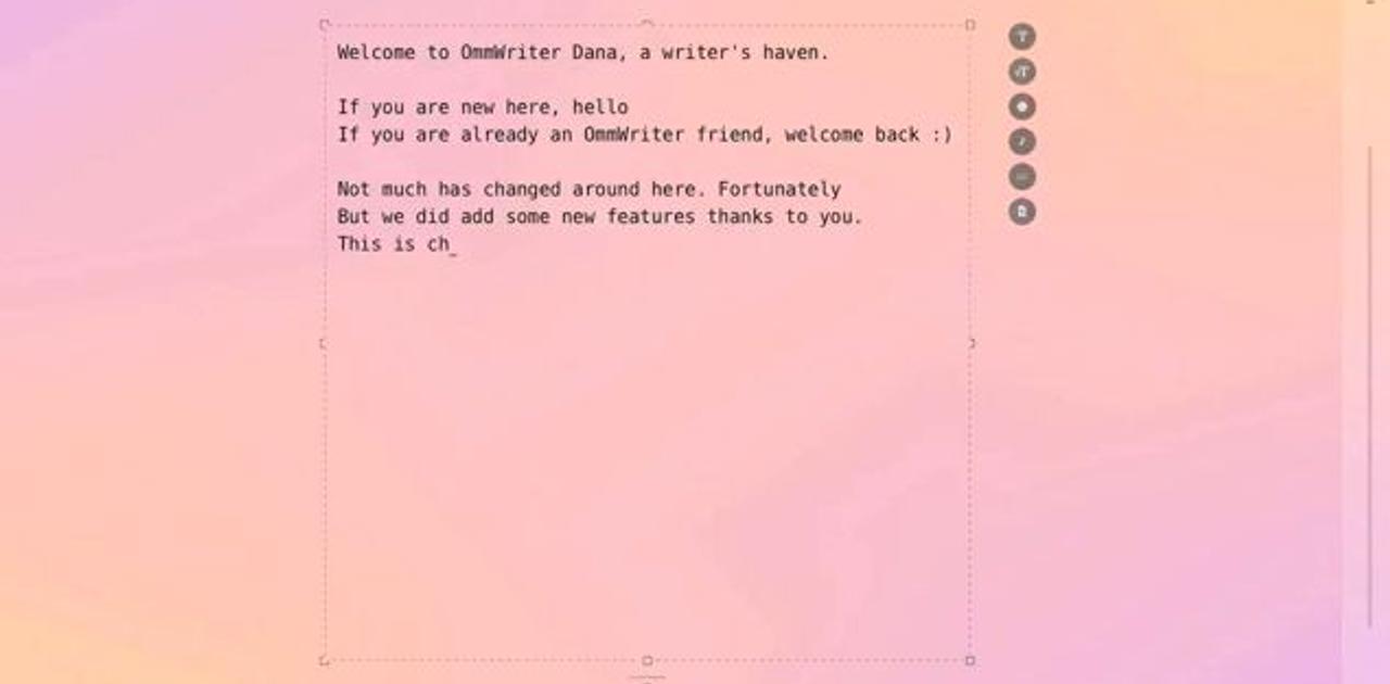 集中できるのに癒される、今まで見たことないタイプのテキストエディタ『Ommwriter』 | ライフハッカー・ジャパン