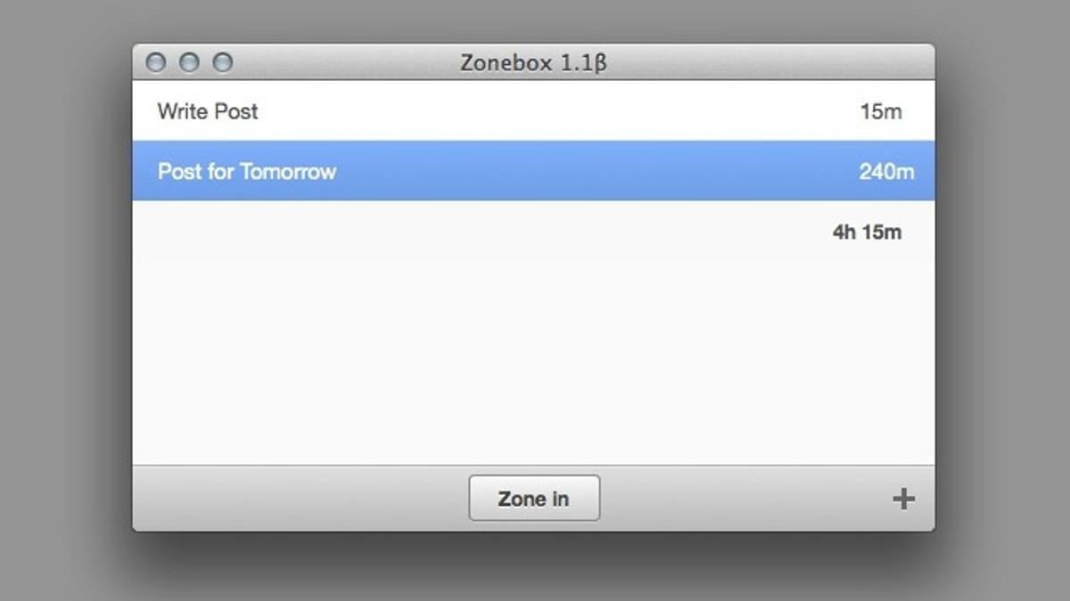 シンプル・効果的！ プロジェクトに配分する時間の管理をアシストしてくれる『ZoneBox』 | ライフハッカー[日本版]
