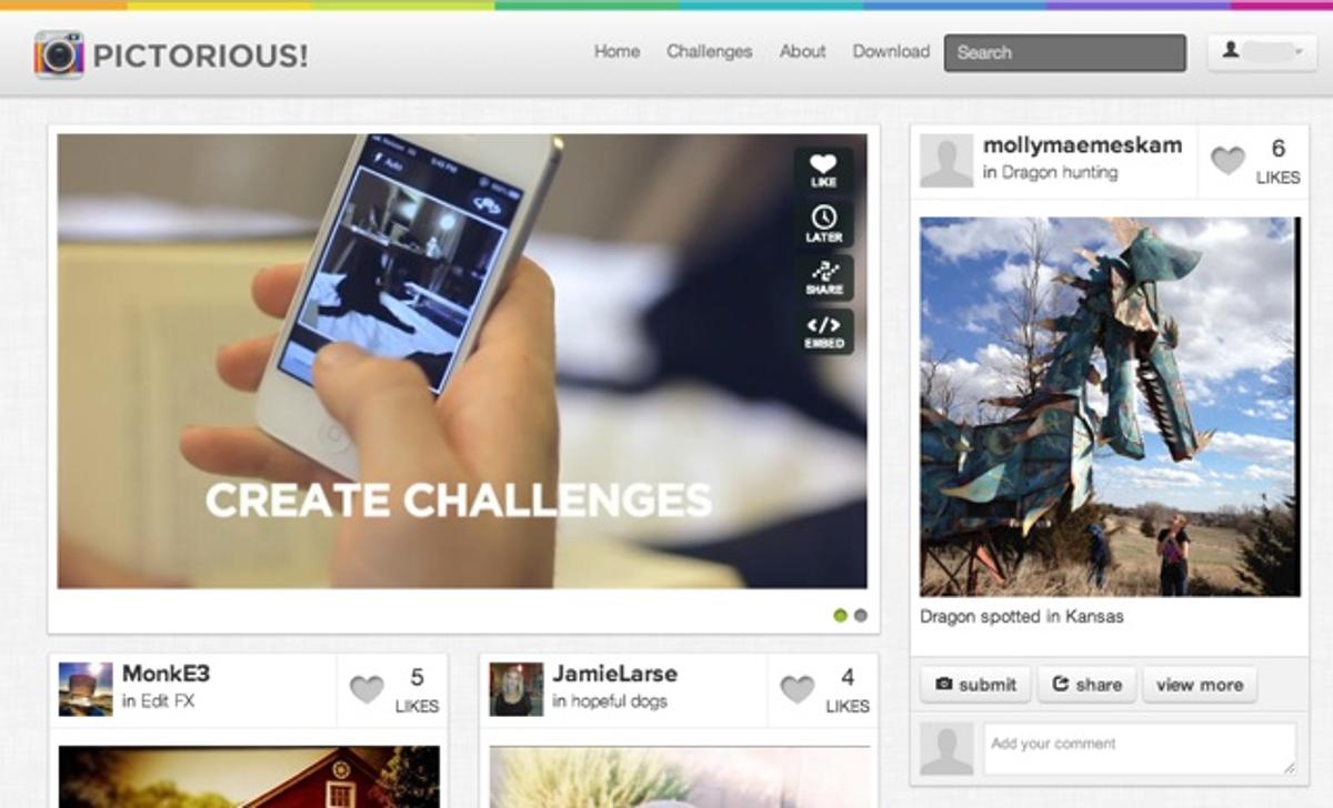 ボケなくてもOK！ お題に沿って写真を投稿しあえるサービス「Pictorious」 | ライフハッカー・ジャパン