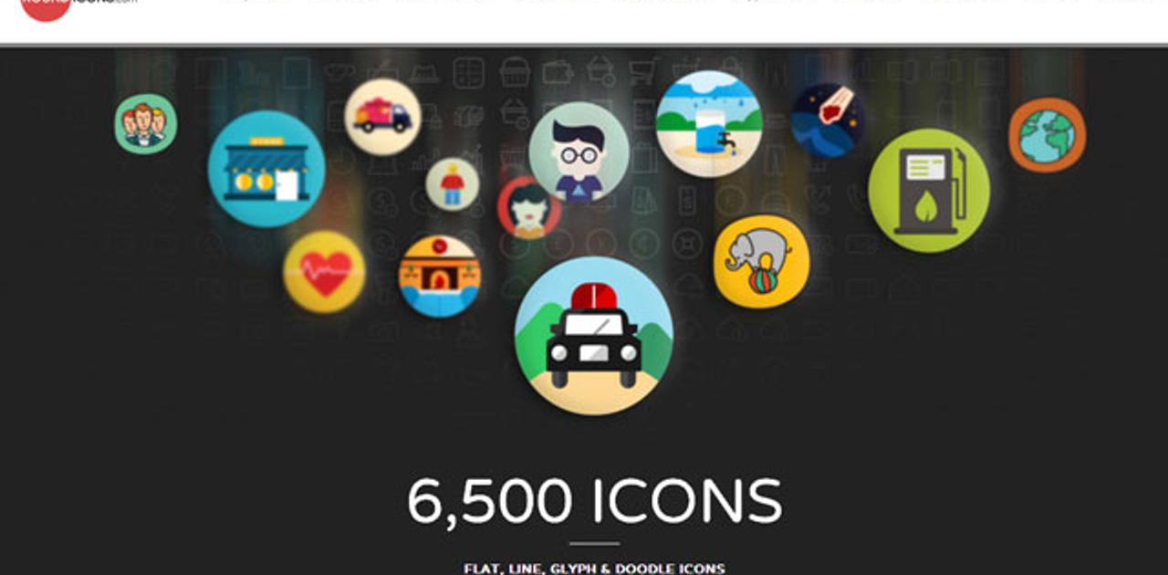 フラットデザインに合うアイコンが6500種類も手に入るサイト「ROUND ICONS」 | ライフハッカー・ジャパン