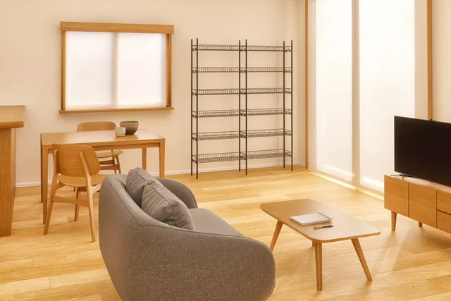 ネジがない!?組み立て簡単な耐荷重6.5kgのかご型シンプル収納ラック | ROOMIE（ルーミー）