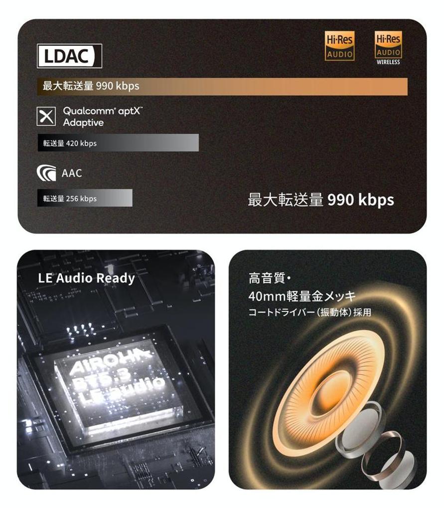 ハイレゾ級LDAC対応。有線接続も可能。最高レベルの音質を追求したノイキャンヘッドセット「VOCA MAX」 | ROOMIE（ルーミー）